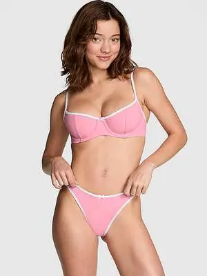Pink By Frankies Bikinis Golden Hour Bikini Bottom - Pink