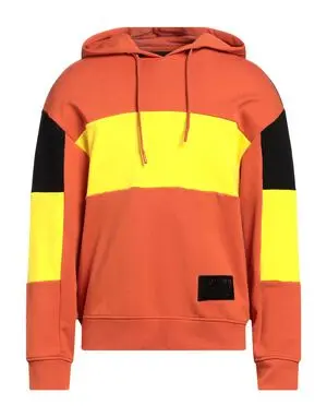 Armani Exchange Cotton-blend Hoodie - Orange