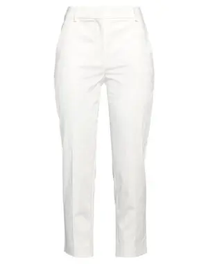 White Cropped Trousers