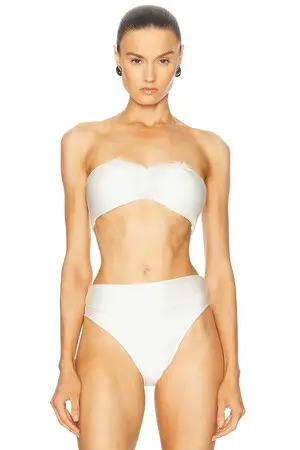 Cult Gaia Ursula Bikini Top - Off White