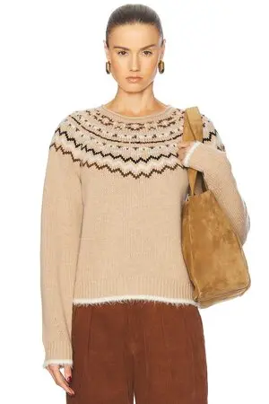 Women's Chunky Cashmere Crew-Neck Sweaters