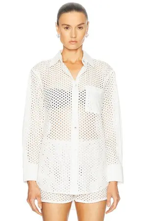 Solid & Striped The Bronte Button Down Shirt - Brule