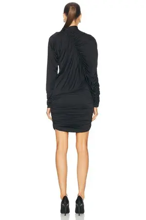 FERRAGAMO Long Sleeve Mini Dress