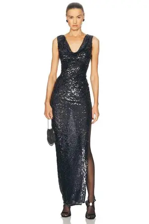 Lapointe Sequin Gown