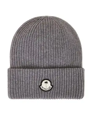 Moncler X Palm Angels Beanie - Grey