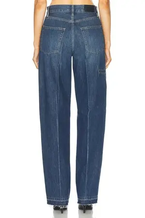 Helmut Lang High-waisted Straight-leg Jeans