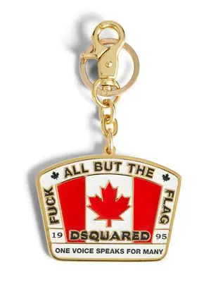 Dsquared2 Logo Pendant Keychain - Gold