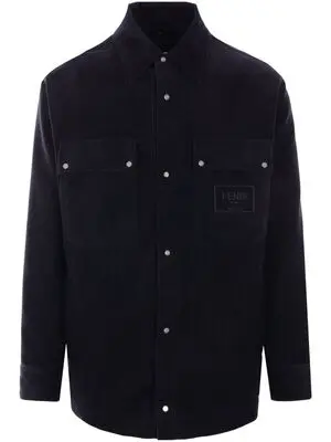 Fendi Corduroy Shirt Jacket