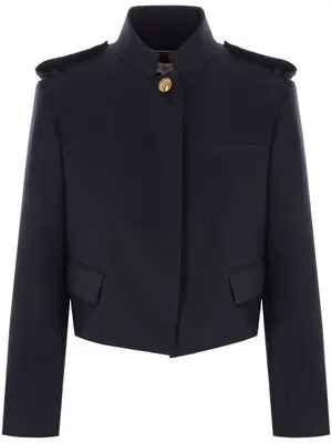 Chloé Epaulettes Cropped Jacket
