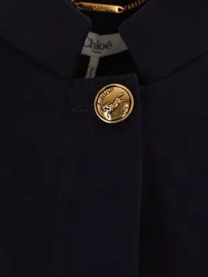 Chloé Epaulettes Cropped Jacket