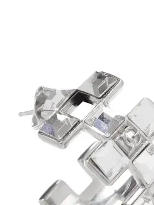 Dolce & Gabbana Crystal Hoop Earring