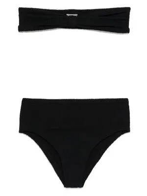 Hunza G Ruby Two-piece Bikini - Black