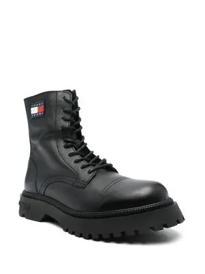 Tommy Hilfiger Leather Boots