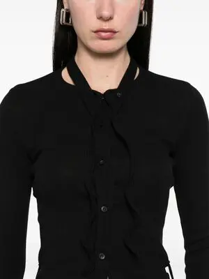 Ottolinger Double-fastening Ribbed Cardigan