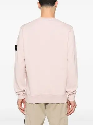 Stone Island Crewneck Sweatshirt With Compass Badge