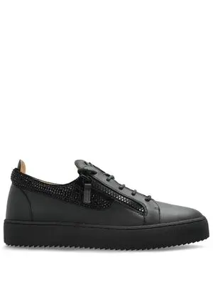 GIUSEPPE ZANOTTI Frankie Double-zip Low-top Sneakers