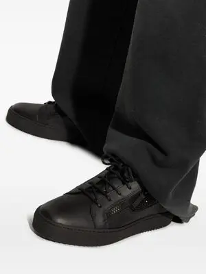 GIUSEPPE ZANOTTI Frankie Double-zip Low-top Sneakers