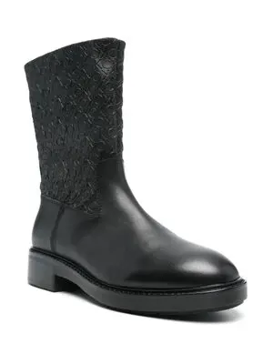 Calvin Klein Embossed Boots