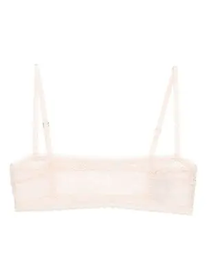 Kiki De Montparnasse Dahlia Lace Bandeau - Pink