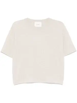 LISA YANG Cila T-shirt - Neutrals