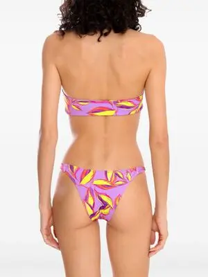 BRIGITTE Leaf-print Bikini