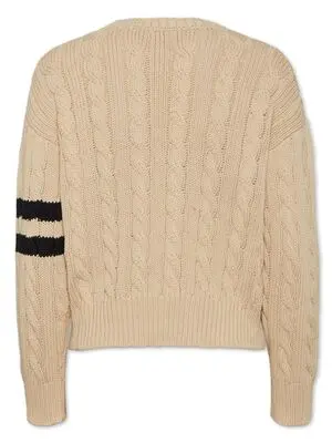 Dsquared2 Cable-knit Jumper - Neutrals