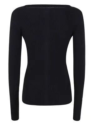 Rick Owens Mock Collar Blouse