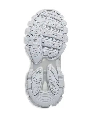 Balenciaga Track Hike High-top Sneakers - Silver
