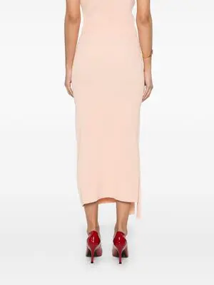 Victoria Beckham Ribbed-knit Maxi Skirt