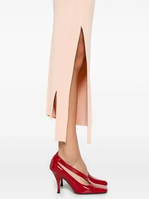 Victoria Beckham Ribbed-knit Maxi Skirt