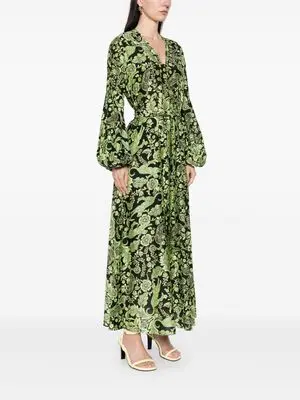Diane Von Furstenberg Sal Maxi Dress - Green