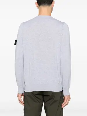 Stone Island Compass-badge Sweater - Grey