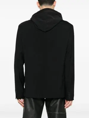 MAISON MARGIELA Numbers-motif Hoodie - Black