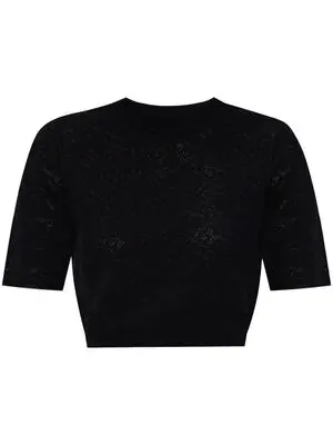 Givenchy Monogram Cropped T-shirt