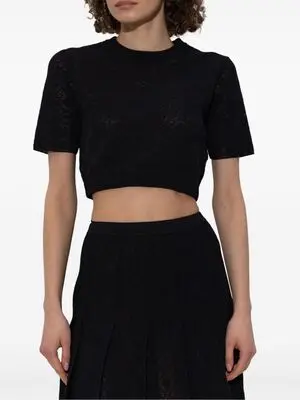 Givenchy Monogram Cropped T-shirt