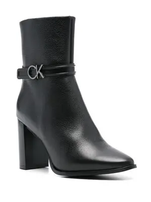 Calvin Klein 80mm Leather Boots
