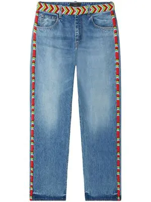 Alanui Memories Of The Savannah Jeans - Blue