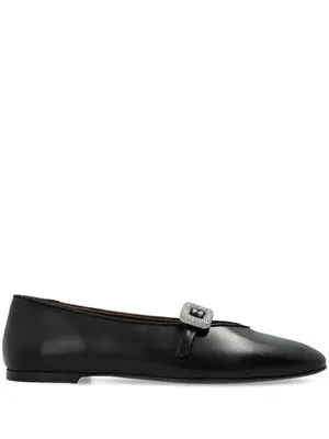 GIUSEPPE ZANOTTI Georgia Buckle Ballet Flats