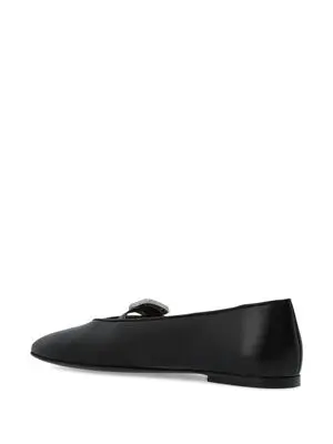 GIUSEPPE ZANOTTI Georgia Buckle Ballet Flats