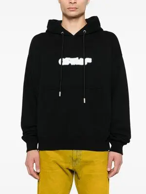 Off-White Spray Arrow Hoodie - Black