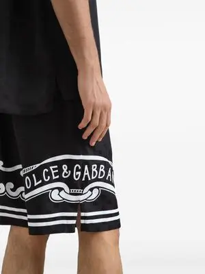 Dolce & Gabbana Logo-print Bermuda Shorts