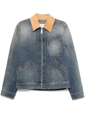 Alexander McQueen Denim Jacket - Blue