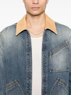 Alexander McQueen Denim Jacket - Blue