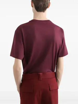 Dolce & Gabbana Logo-plaque T-shirt - Red