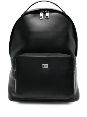Dolce & Gabbana Logo-plaque Backpack - Black