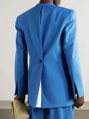 ESSE STUDIOS Homme Double-breasted Oversized Woven Blazer