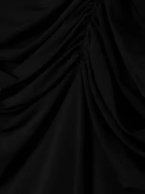 Dolce & Gabbana Ruched Jersey Midi Dress