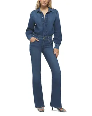 Hudson Jeans X Rivet Denim Jumpsuit - Azul
