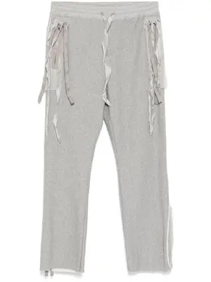 MIDORIKAWA Fringe-detailing Trousers