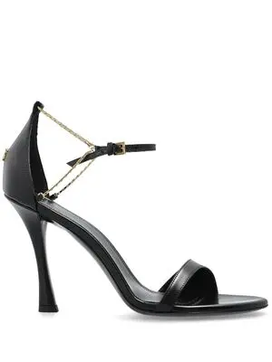 Givenchy 90mm 4g Liquid Sandals - Black